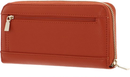 GUESS Portemonnee Meridian SLG Large Zip Around Wallet Orange Oranje | bol