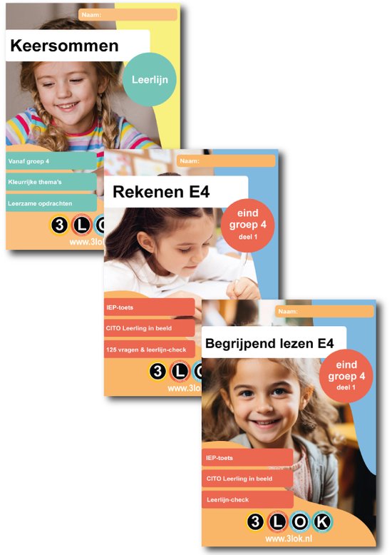 CITO Oefenboeken Voordeelset Rekenen, Begrijpend Lezen en Keersommen - Eind Groep 4 -... | bol
