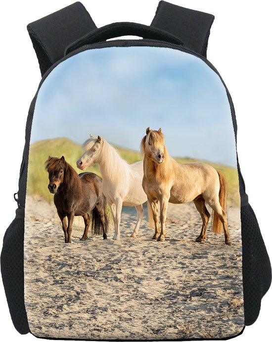 school - rugtas - paard - pony - strand - peuter | bol