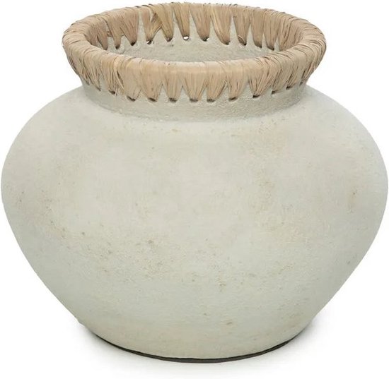 Styly Vaas Beton Natuurlijk - Decoratieve Vaas - Terracotta Vaas ...