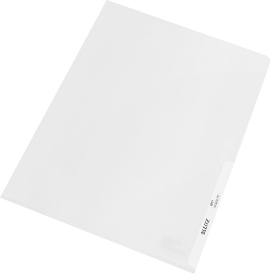 100x Leitz Recycle Zichtmap A4 - Insteekhoezen van 140 Micron - 90% Pre ...