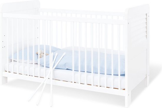 Kinderbedje Siena - Peuterbed - Ombouwbed - Veelzijdig ontwerp - 146 cm ...