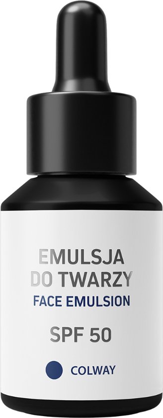 Colway - Face Emulsion SPF 50 30ml | bol