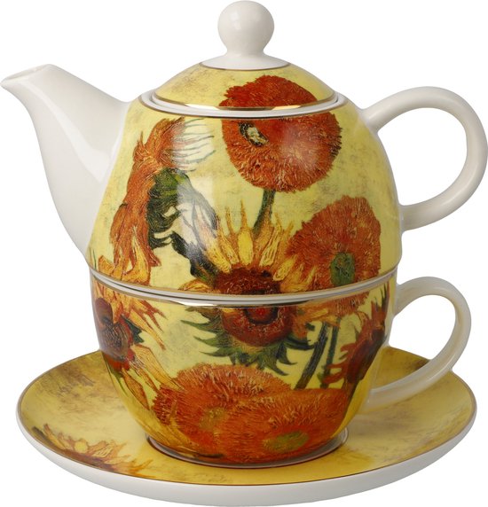 Goebel - Vincent van Gogh | Theepot Tea for One Zonnebloemen ...