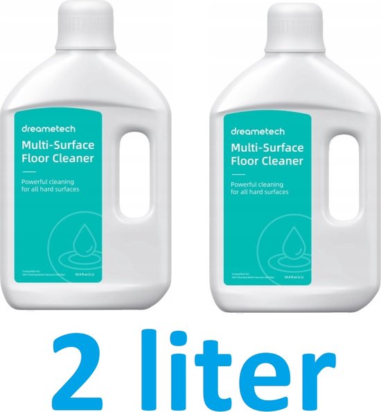 Dreame AWH6 Vloeistof - Multi Surface Floor Cleaner - 2 x 1000 ml | bol