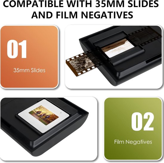 Equivera Negatiefscanner - Negatieven Scanner - Negatief Scanner ...