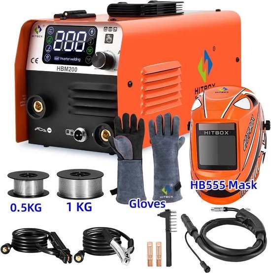 Hitbox - Lasmachine - Elektrische Lasser - 3 in 1 - MIG ...