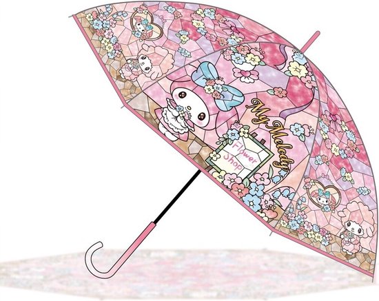 Sanrio - Paraplu - My Melody - Stained Glass - Kawai - Groot - 60 cm | bol