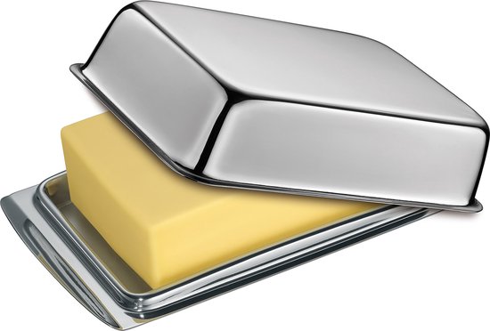 Cilio - botervloot - roestvrijstaal - 250g boter | bol