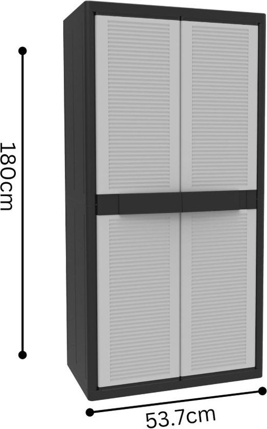 Tuinkast - Tuinkist - Tuinkasten voor Buiten - Tuinberging - Kunststof ...