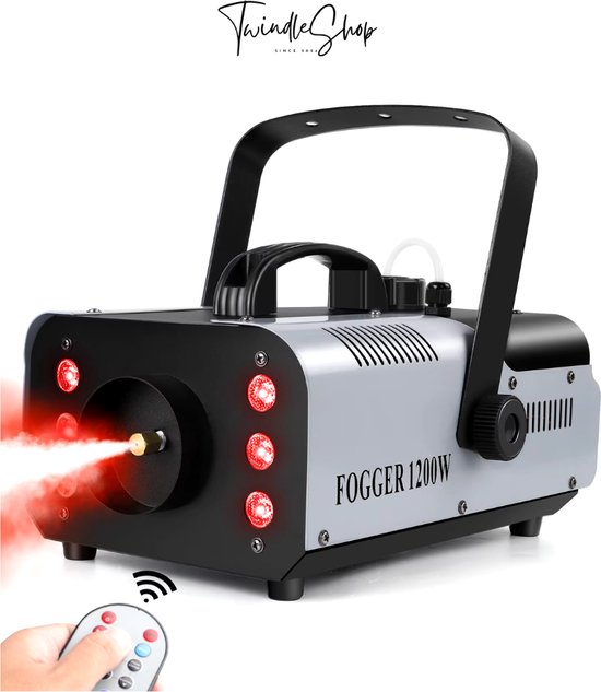 TwindleShop® - Rookmachine Met Led En Afstandsbediening - Rook Machine ...