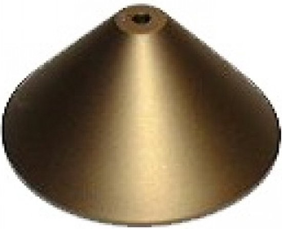 PLAFONDKAP TRECHTERMODEL GOUD | bol