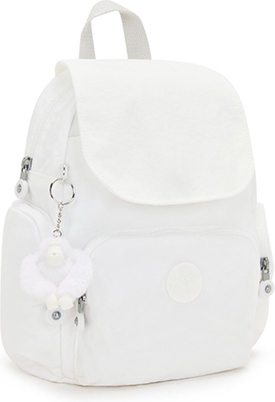 Kipling City Zip Mini Backpack Pure Alabaster | bol