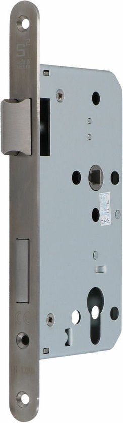 Insteekslot - RVS gepolijst - RVS - S2 - S2 - cilinderslot PC72 RVS | bol
