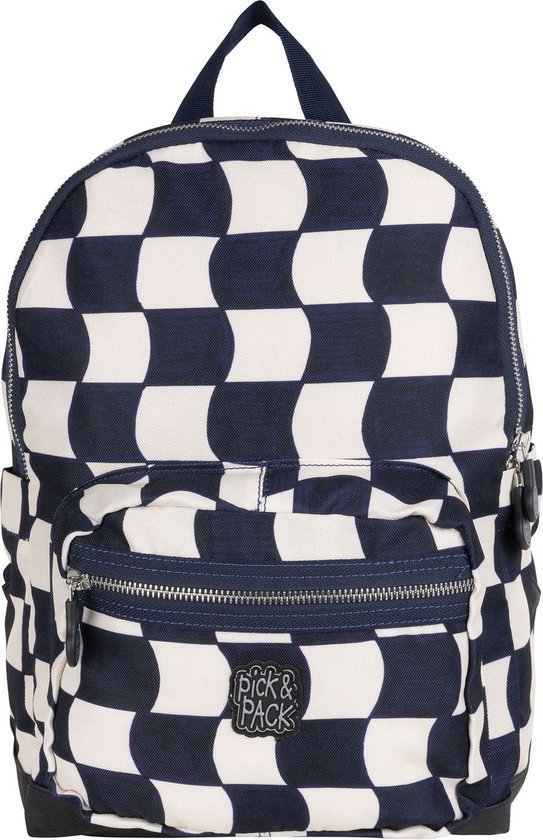 Pick & Pack Rugzak Birds Backpack 10L Check It Out Navy Veelkleurig | bol