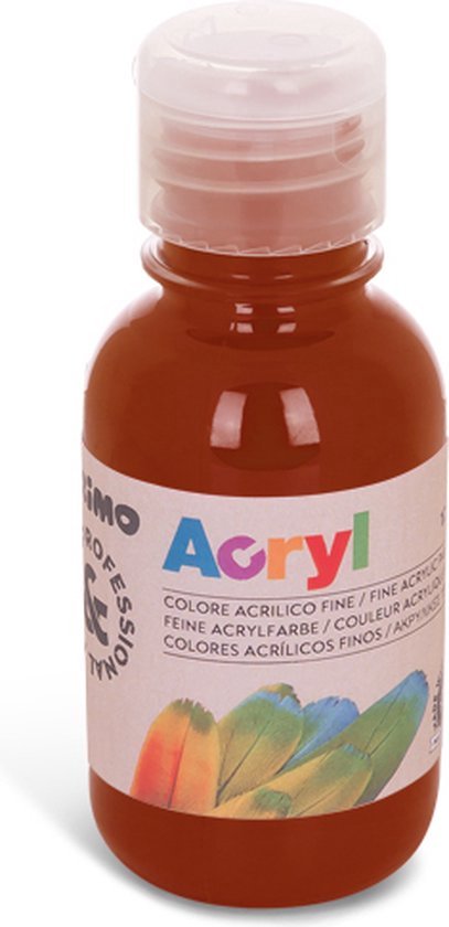 Acrylverf – Bruin Verf – Luxe Acrylverf Bruin - Acrylaatverf – Acrylic ...