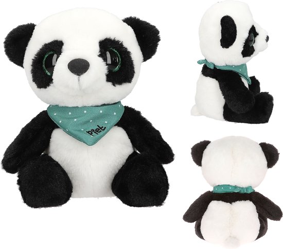 Depesche - SNUKIS knuffel panda - 18 cm | bol