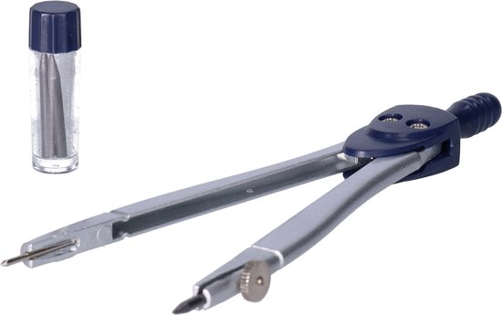 CM Centrum Passer set - 2 delig - Voor school - Wiskunde - 11 cm - met ...