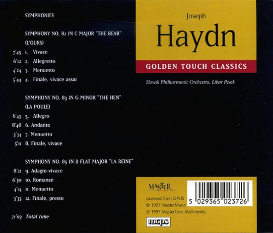 Joseph Haydn, Haydn | CD (album) | Muziek | bol