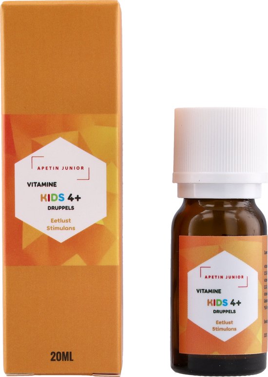 Apetin ™ Junior 20ML | Vanaf 4 jaar| | Eetlust Stimulerend | Eetlust ...