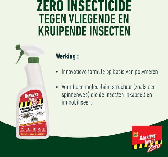 BARRIÈRE INSECT Zero Spray - Tegen bedwantsen & kruipende insecten ...