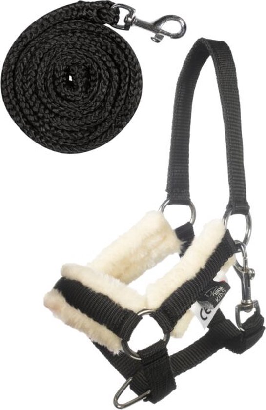 HKM Halster en Halstertouw voor Stokpaard - Hobby Horseing - Zwart | bol