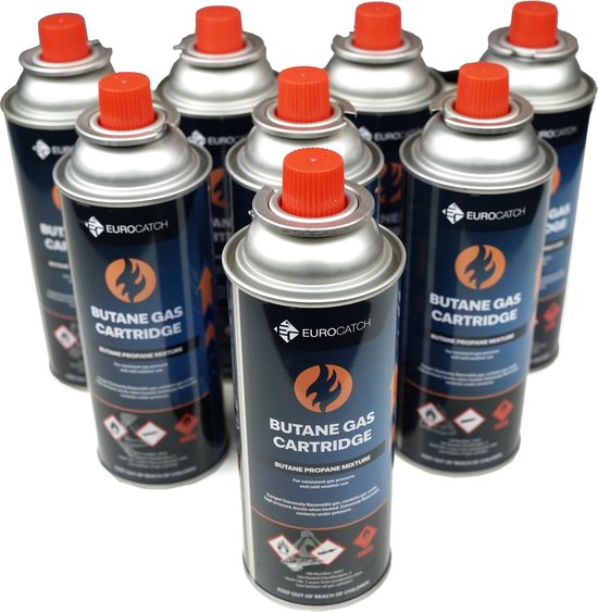 Eurocatch Gas Cartridge - Butaangas - Gasflessen - Gasbussen - Butaan ...