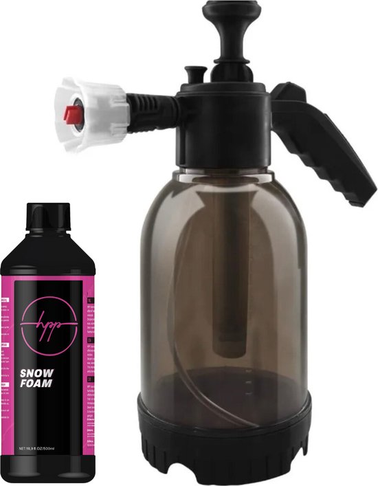 Car Care HPP Druk spuit Snow Foam 500ml - Handpomp - Foamer auto - Auto ...