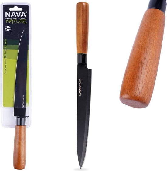 Keukenmes Edelstaal NATURE 32 cm - Mes | bol