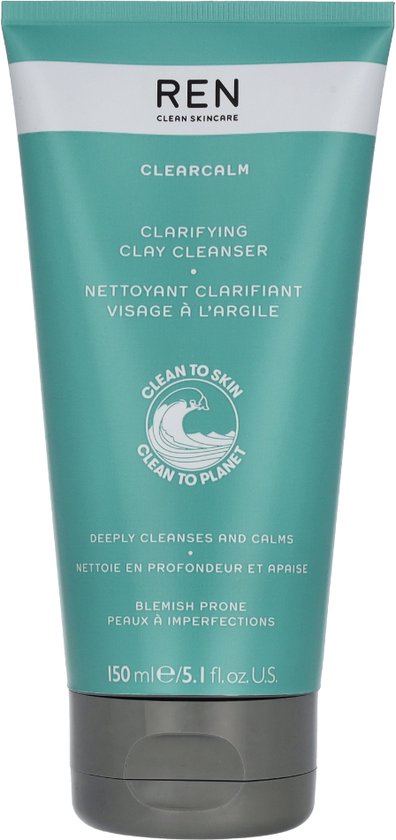 REN Clearcalm Clarifying Clay Cleanser | bol