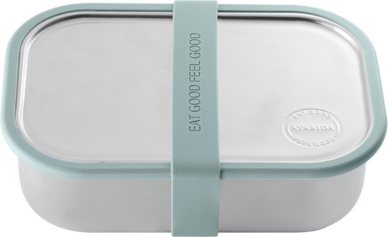 Aya & Ida Lunchbox - RVS met siliconen deksel - 1000ml - BPA-vrij | bol