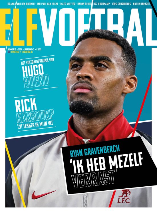 ELF Voetbal Magazine - NR 12 2024 - Tijdschrift - Voetbal | bol