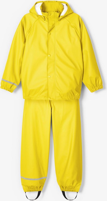 Name it Regenpak - Maat 146 - Unisex - geel | bol