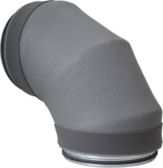 Thermoduct geisoleerde Spiro bocht Ø 250 mm 90 graden | bol