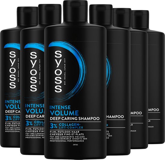 6x Syoss Volume Shampoo 440 ml | bol