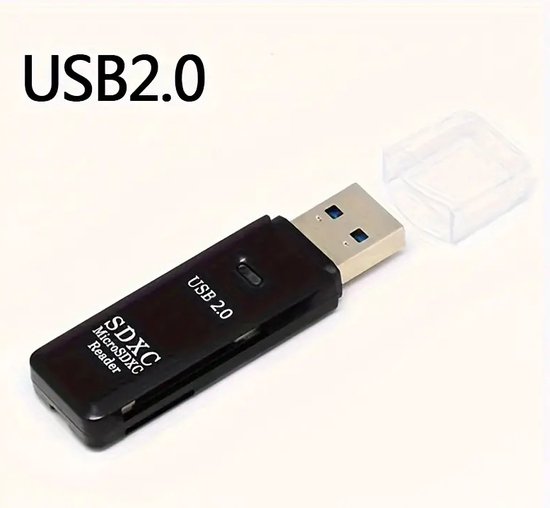 USB 2.0 - SDXC -MicroSDXC - Reader | bol