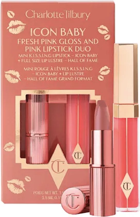 Charlotte Tilbury - Gloss & Lipstick Duo - Icon Baby | bol