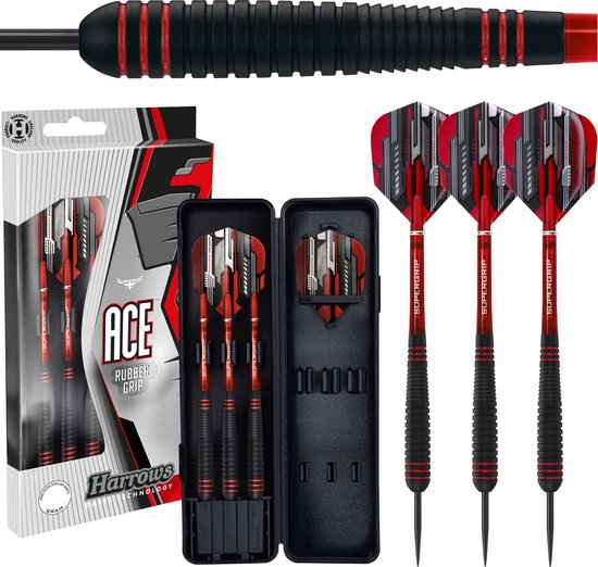 Harrows- Ace Rubbergrip 20Gr darts | bol