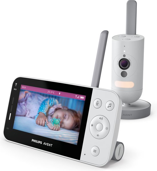 Philips Avent Connected Beeldbabyfoon - Met camera en app - SCD951/26 | bol