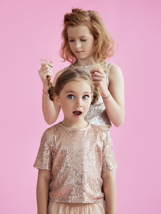 Someone Zomer t-shirt meisjes - beige - amanda | bol