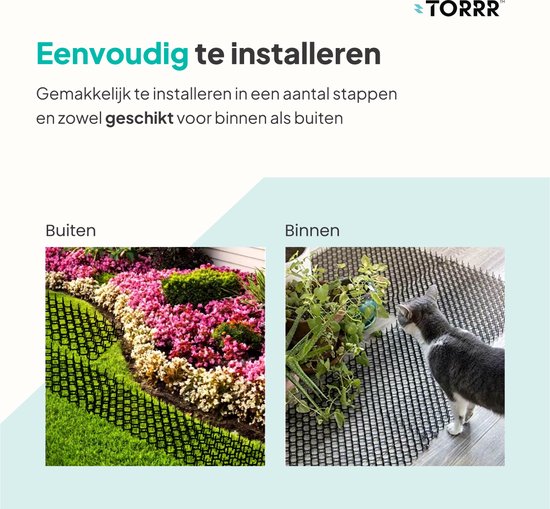 TORRR™ Kattenverjager Afweermatten – 10 stuks – 40 cm x 30 cm ...