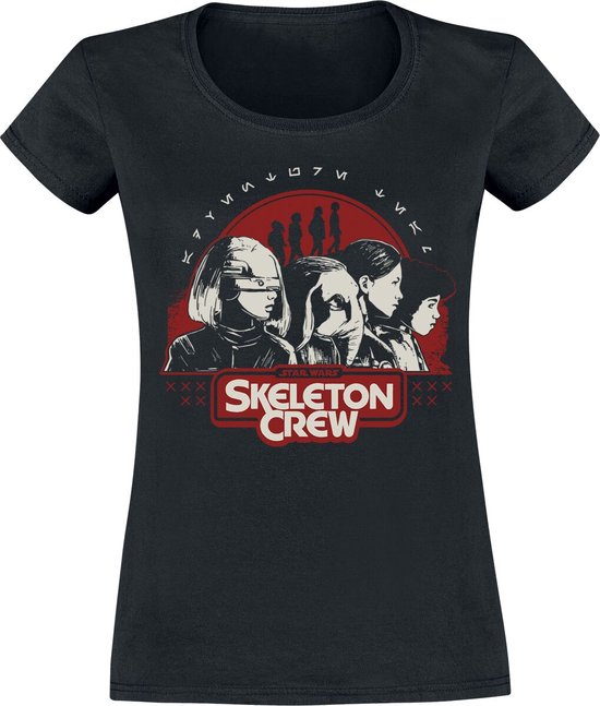 Star Wars Skeleton Crew - Way Home T-shirt zwart M - Katoen - Disney ...
