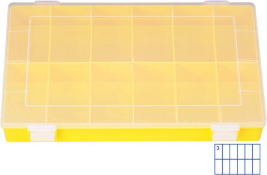 Hünersdorff Assortimentsdoos (l x b x h) 335 x 225 x 55 mm Aantal ...