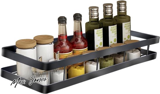 Mrs. Jones Wand Kruidenrek Stevige Organisator Ruimtebesparend Hangend ...