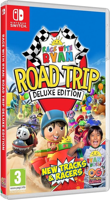 Race with Ryan Road Trip Deluxe - Switch (code in box) | Games | bol