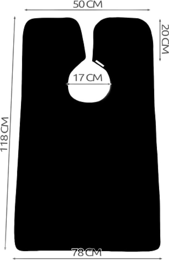 Baardschort - Baard Schort - Beard Cape - Baardcape - Baard Cape ...