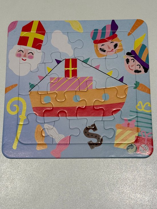 Sinterklaas puzzel - Sinterklaas decoratie - Puzzels - schoencadeautjes ...