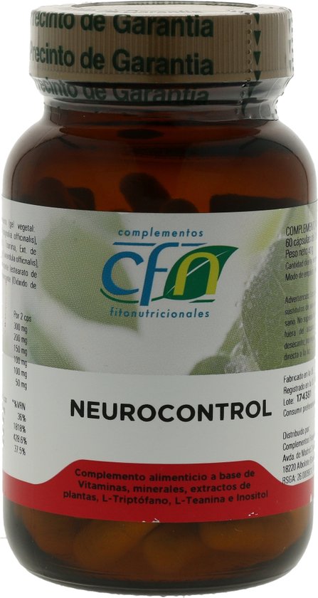 Neurocontrole 60 capsules | Cfn | bol