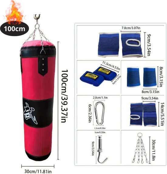 Nivard Bokszak - Bokspaal - Bokszak Ophangsysteem - Volwassenen ...