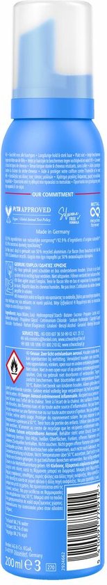 Schwarzkopf Taft - Haarmousse - Ultra - 4 - 200ml | bol